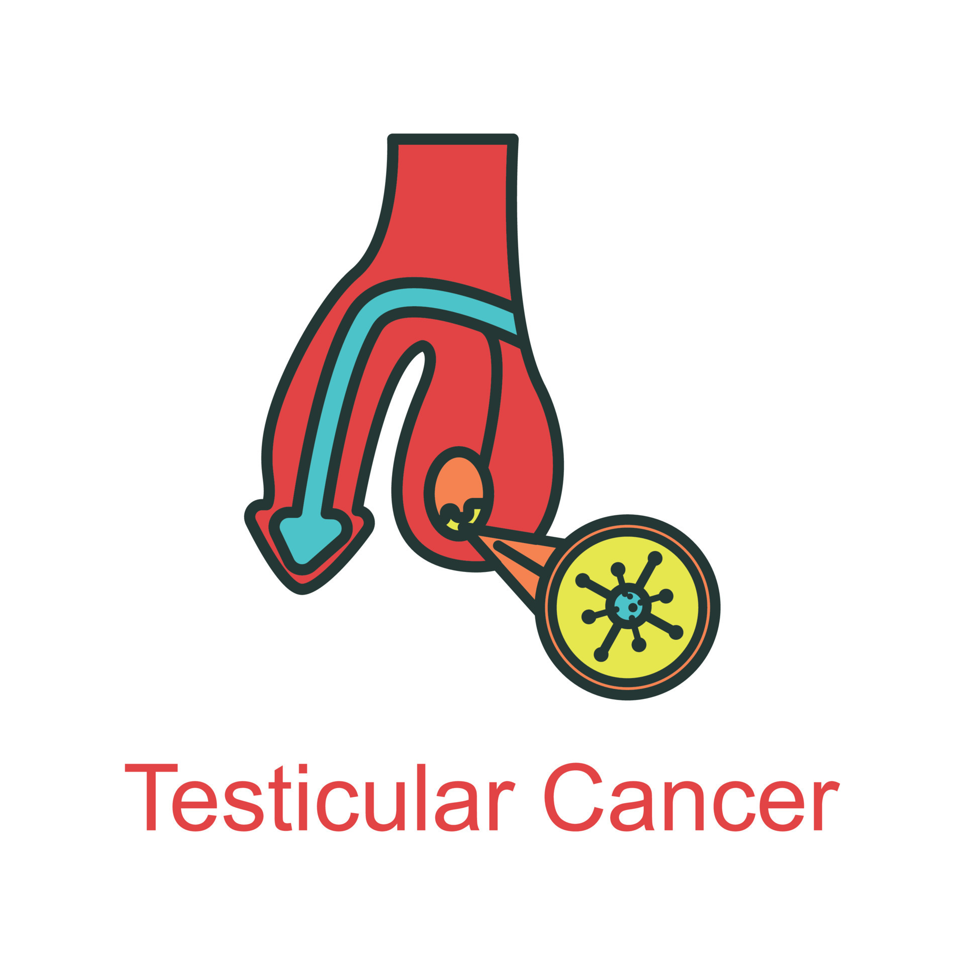 Testicular Cancer Ribbon Clip Art