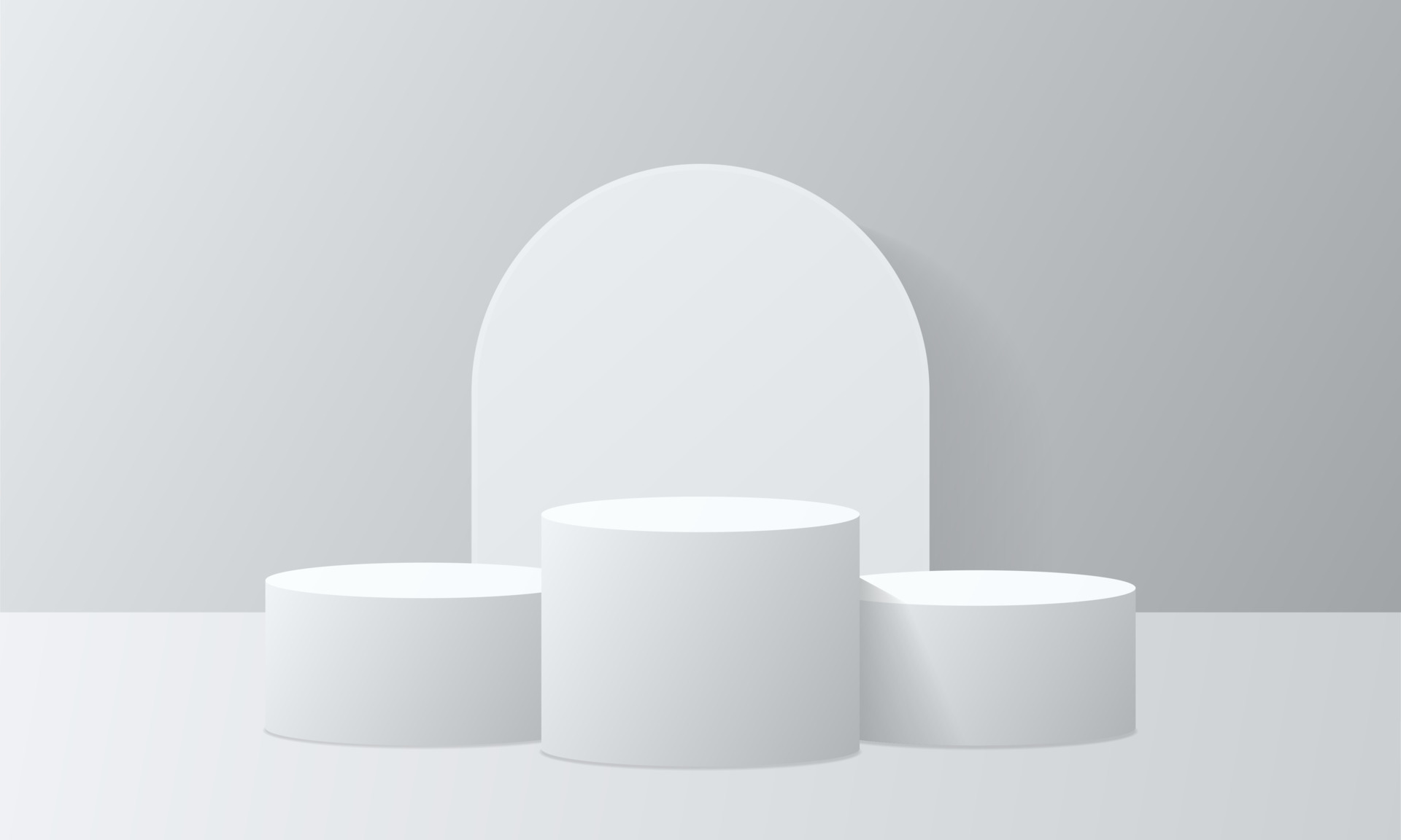 3d background products display podium. background vector 3d rendering with podium. stand to show ...