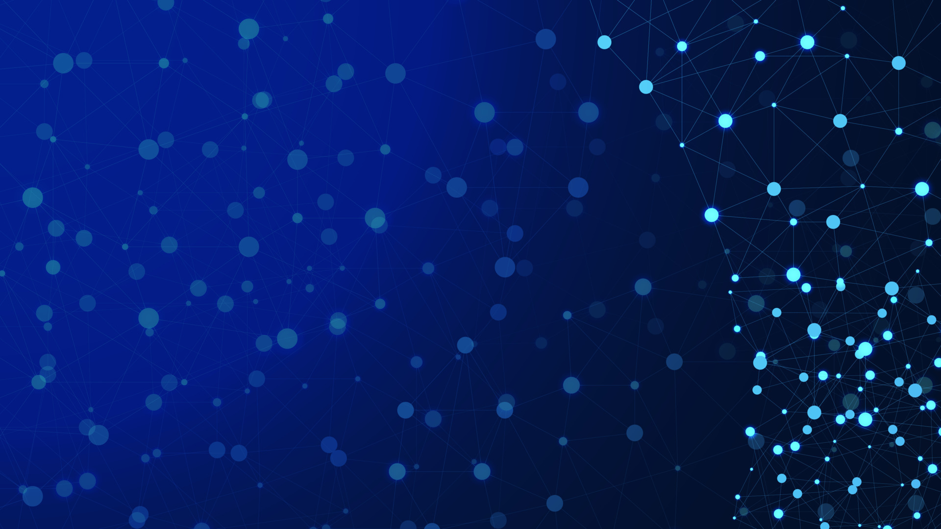 Dots And Lines Connection Abstract Futuristic Network Connection