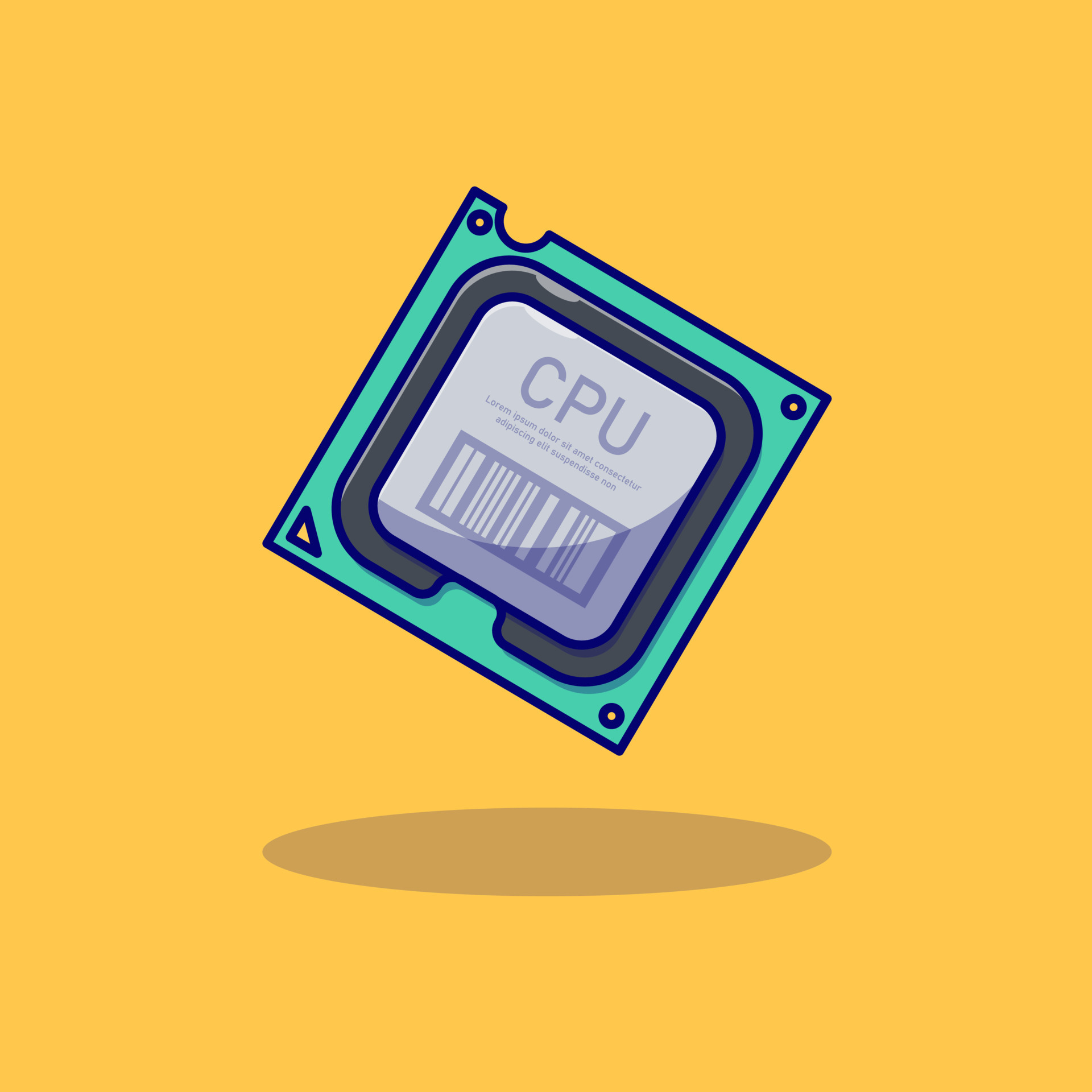 realistic computer cpu vector illustration design 21919091 Vector Art ... realistic computer cpu vector illustration design 21919091 Vector Art ...