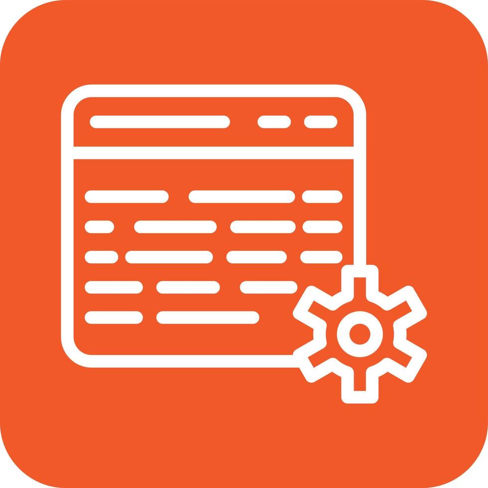 Web setting Vector Icon Design Illustration 21920523 Vector Art at Vecteezy