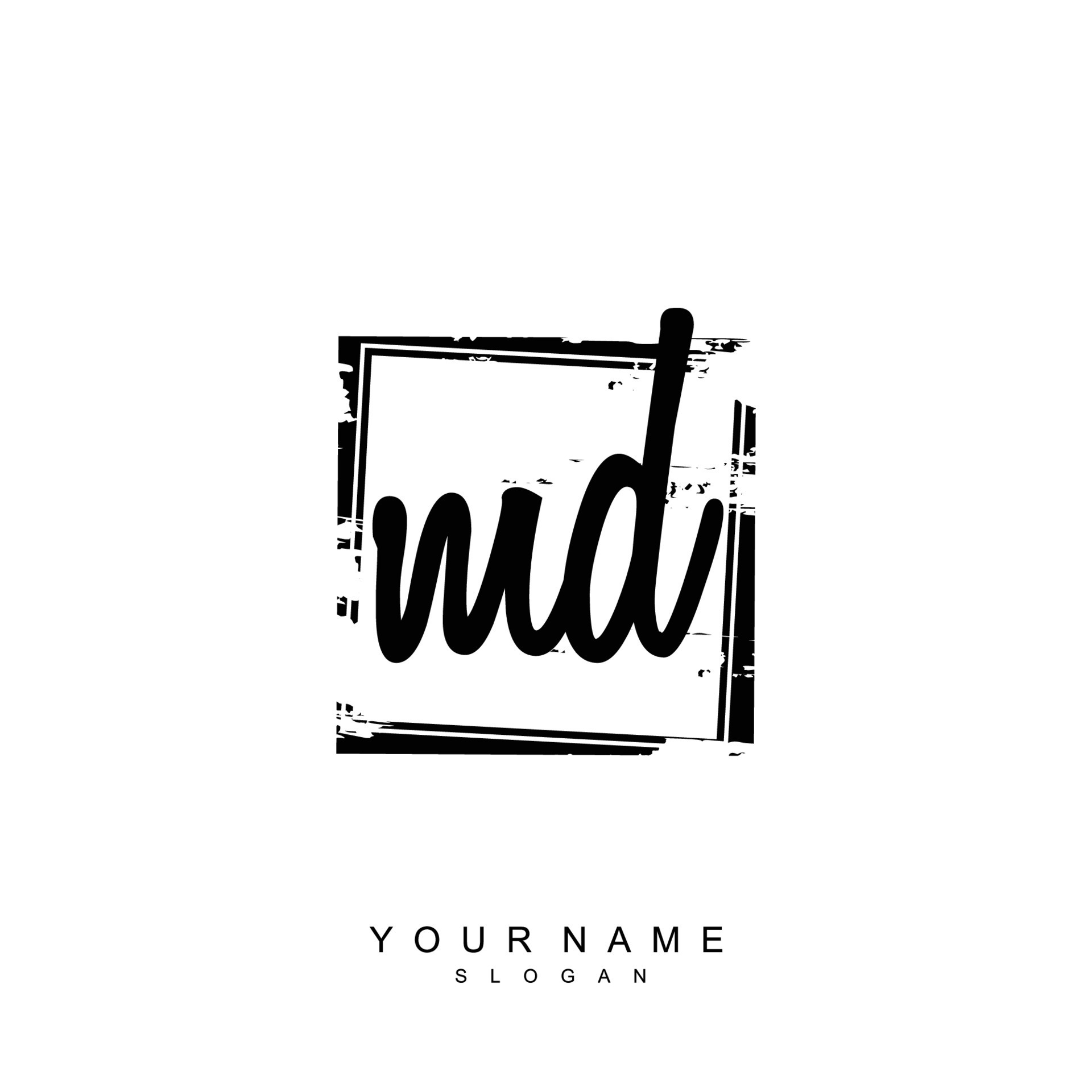 Initial MD Monogram with Grunge Template Design 21924958 Vector Art at ... Initial MD Monogram with Grunge Template Design 21924958 Vector Art at ...