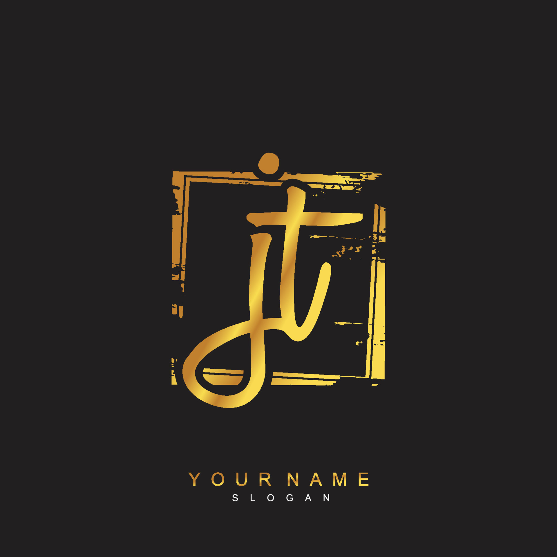 Initial JT Monogram with Grunge Template Design 21925896 Vector Art at ... Initial JT Monogram with Grunge Template Design 21925896 Vector Art at ...