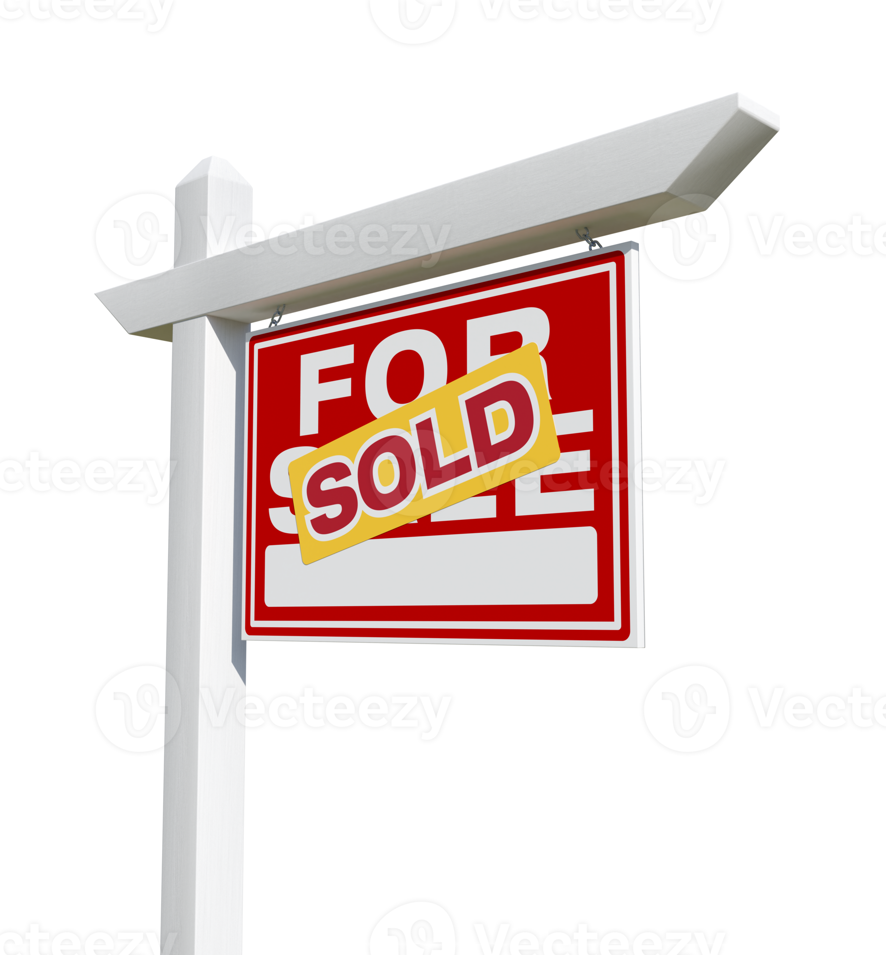 Sold Home For Sale Real Estate Sign - Transparent PNG. 21928191 PNG