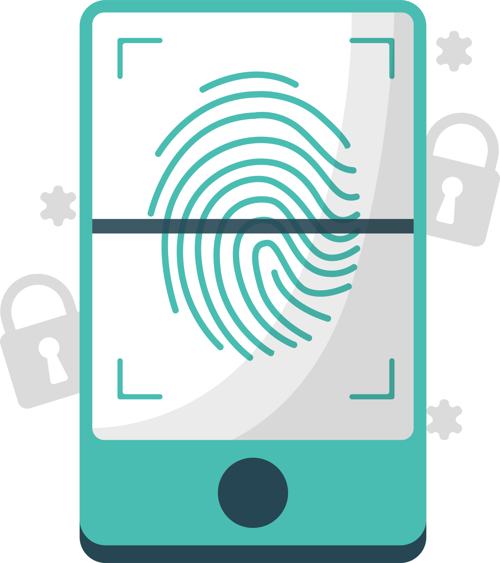 Free Digital data protection design element icon. Cyber security ... Free Digital data protection design element icon. Cyber security ...
