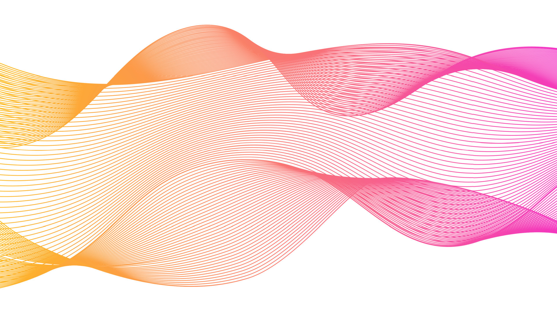 Abstract Backdrop With Colorful Wave Gradient Lines On White Background Modern Technology