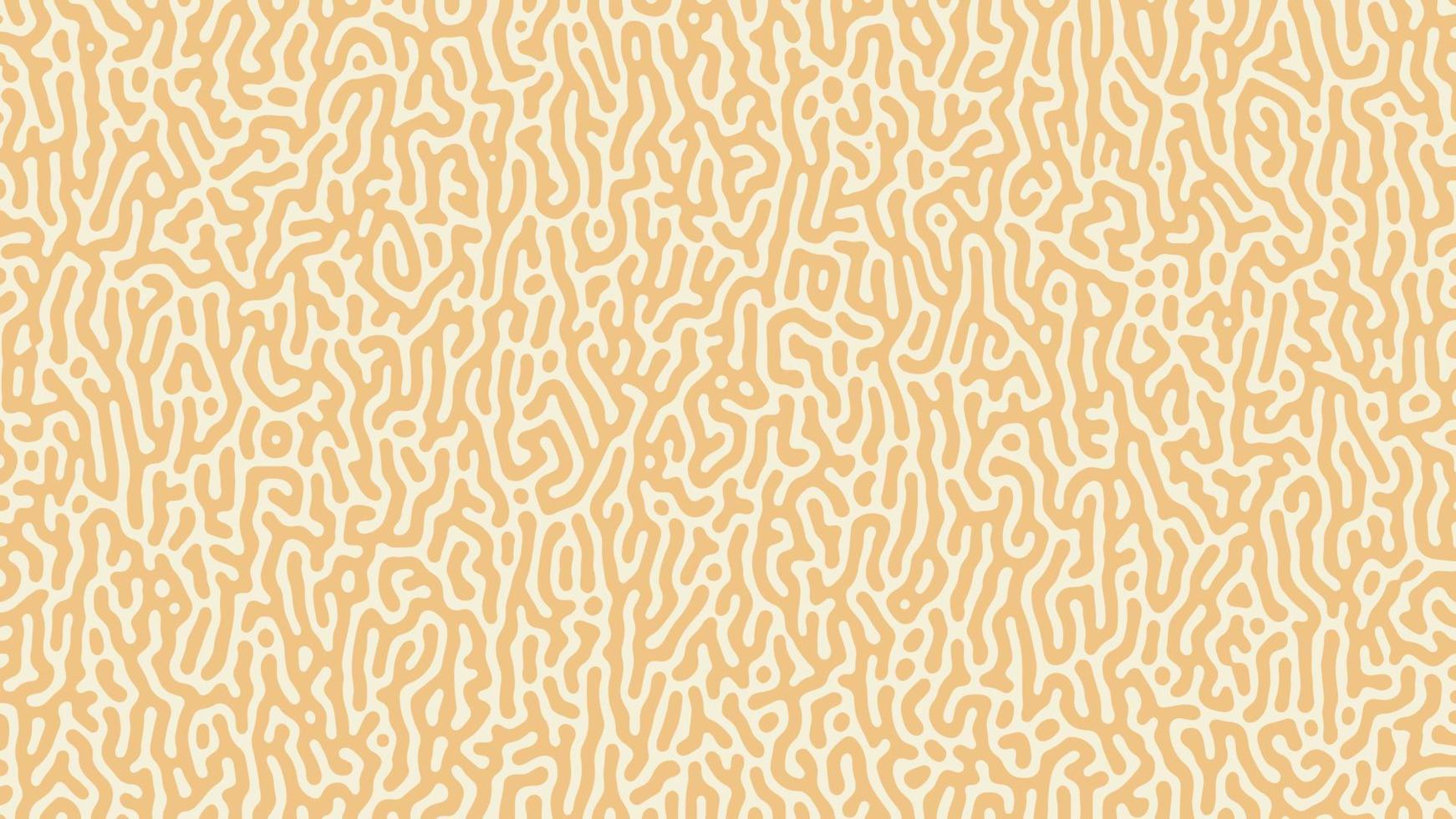 Orange Turing Reaction Background Abstract Diffusion Pattern With