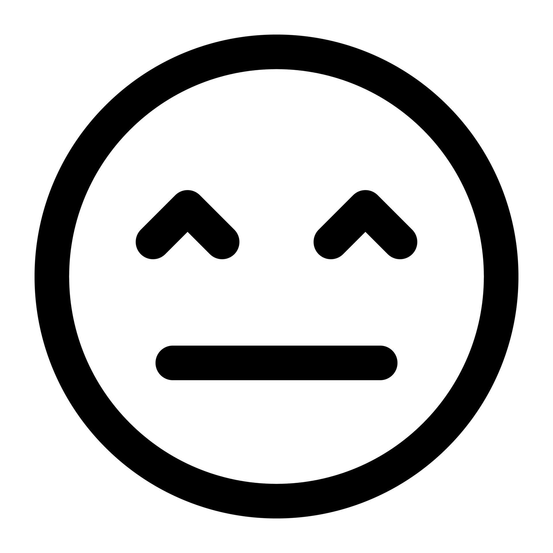 flat face facial expression outline icon of emoticon 21941539 Vector Art at Vecteezy