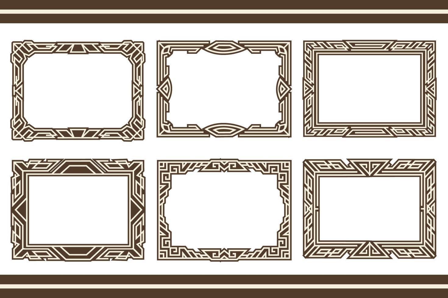 Abstract golden luxury frames. Horizontal decorative ornate frames ... Abstract golden luxury frames. Horizontal decorative ornate frames ...