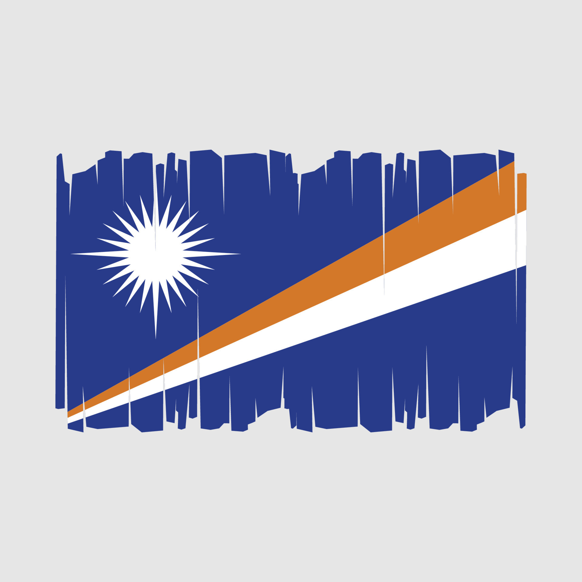 Marshall Islands Flag Vector Illustration 21944369 Vector Art at Vecteezy