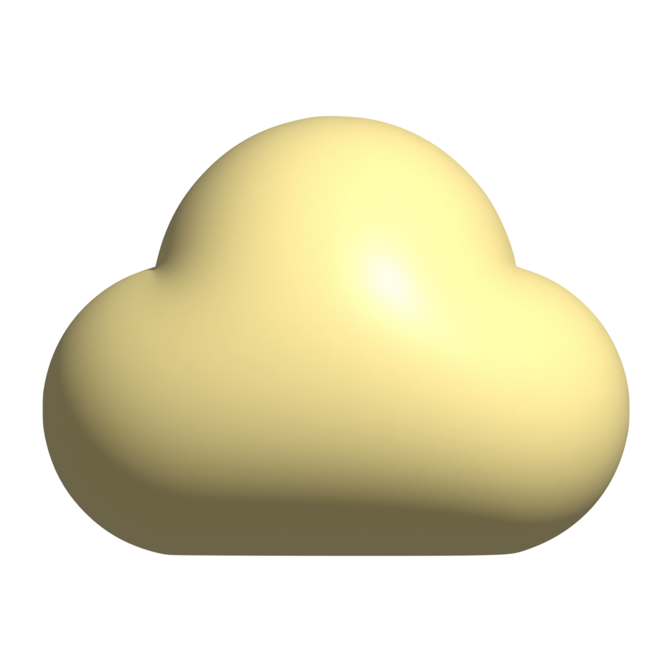 cloud 3d icon 21948297 PNG