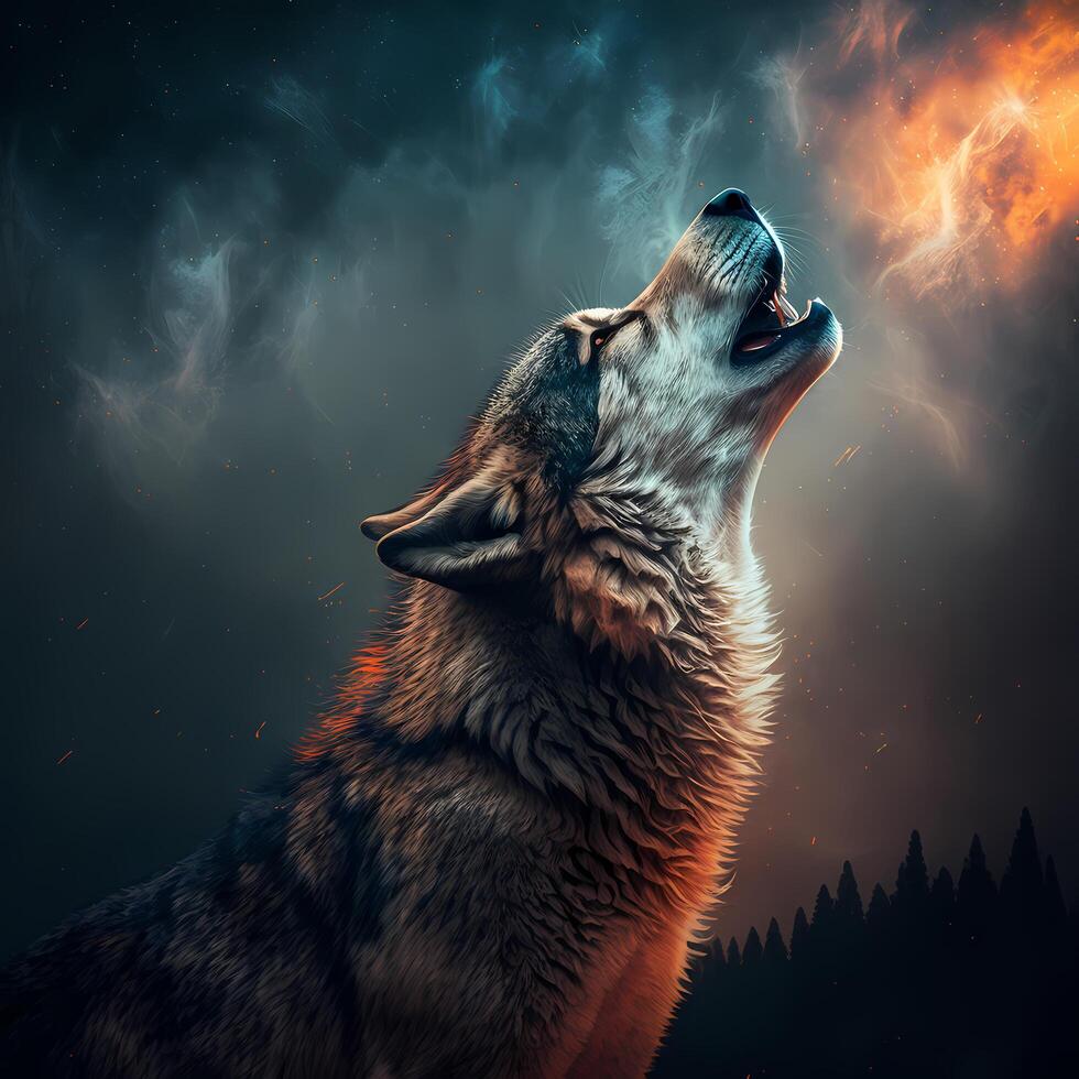 wolf illustration AI Generated 21950515 Stock Photo at Vecteezy wolf illustration AI Generated 21950515 Stock Photo at Vecteezy