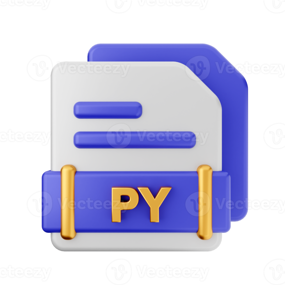 3d file PY format icon 21951595 PNG