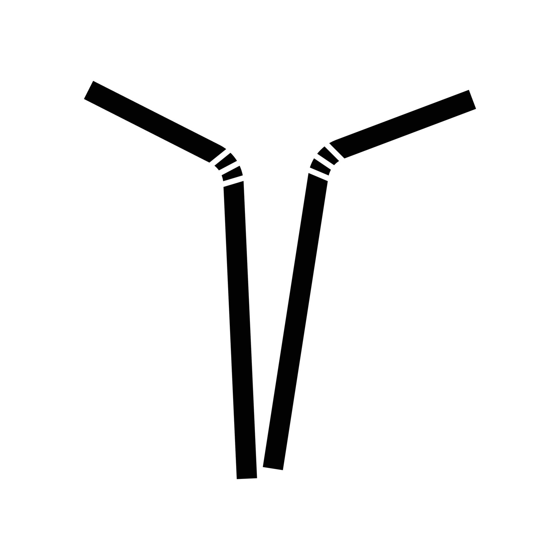 Straw Icon Vector 21952296 Vector Art At Vecteezy