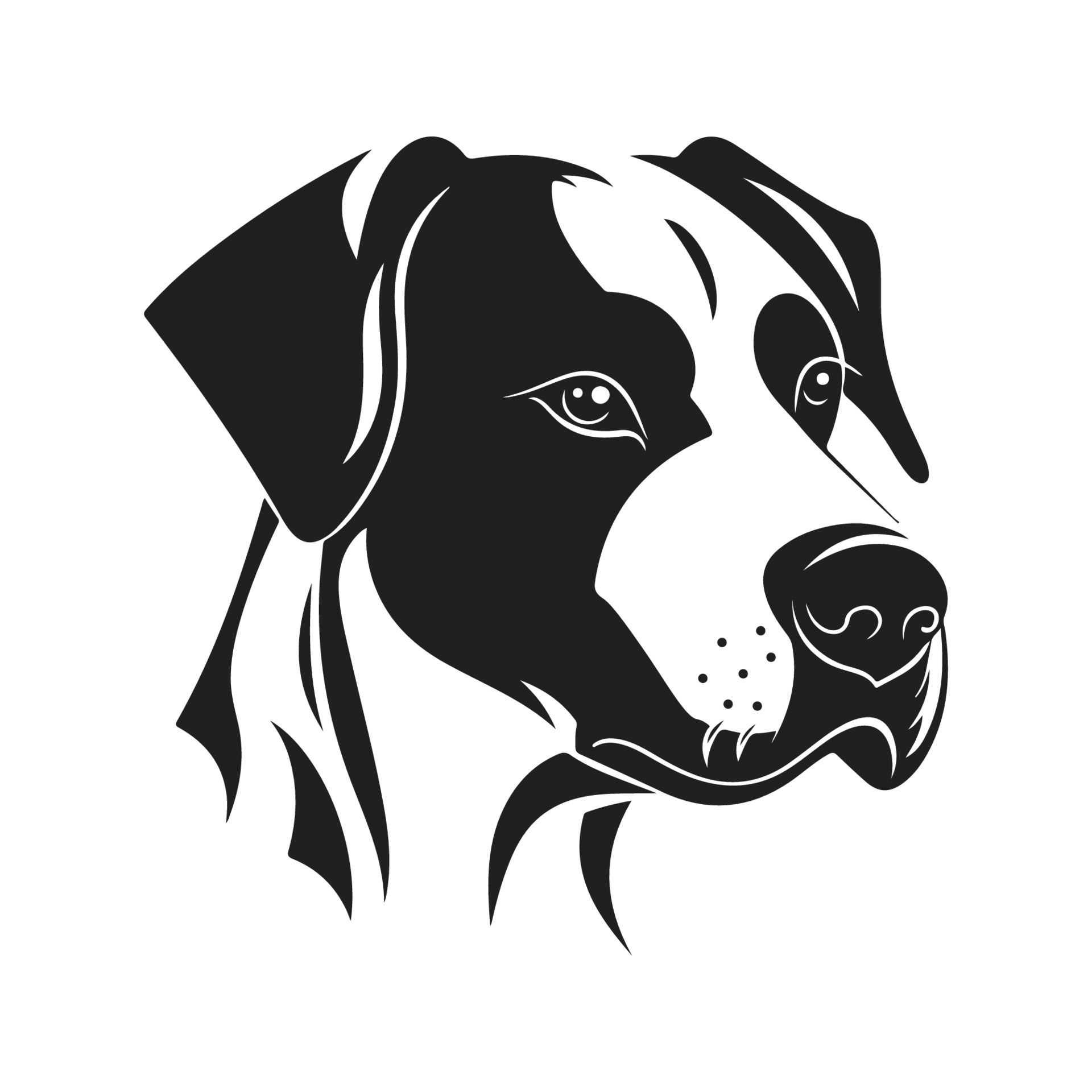 Perro Vector Concepto Digital Arte Mano Dibujado Ilustración 21953573
