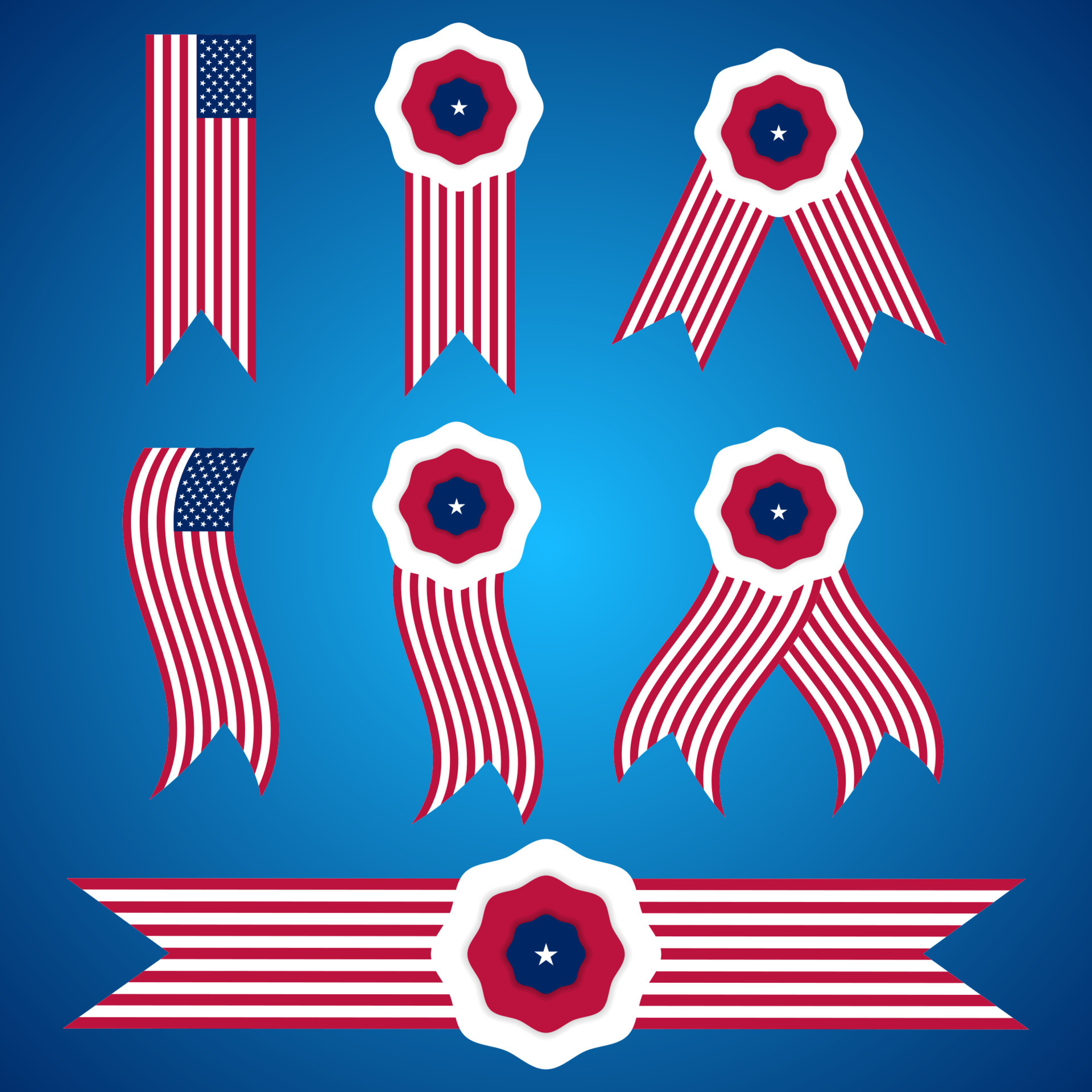 American Flag Ribbon Vector Art Icons And Graphics For Free Download american-flag-ribbon-vector-art-icons-and-graphics-for-free-download