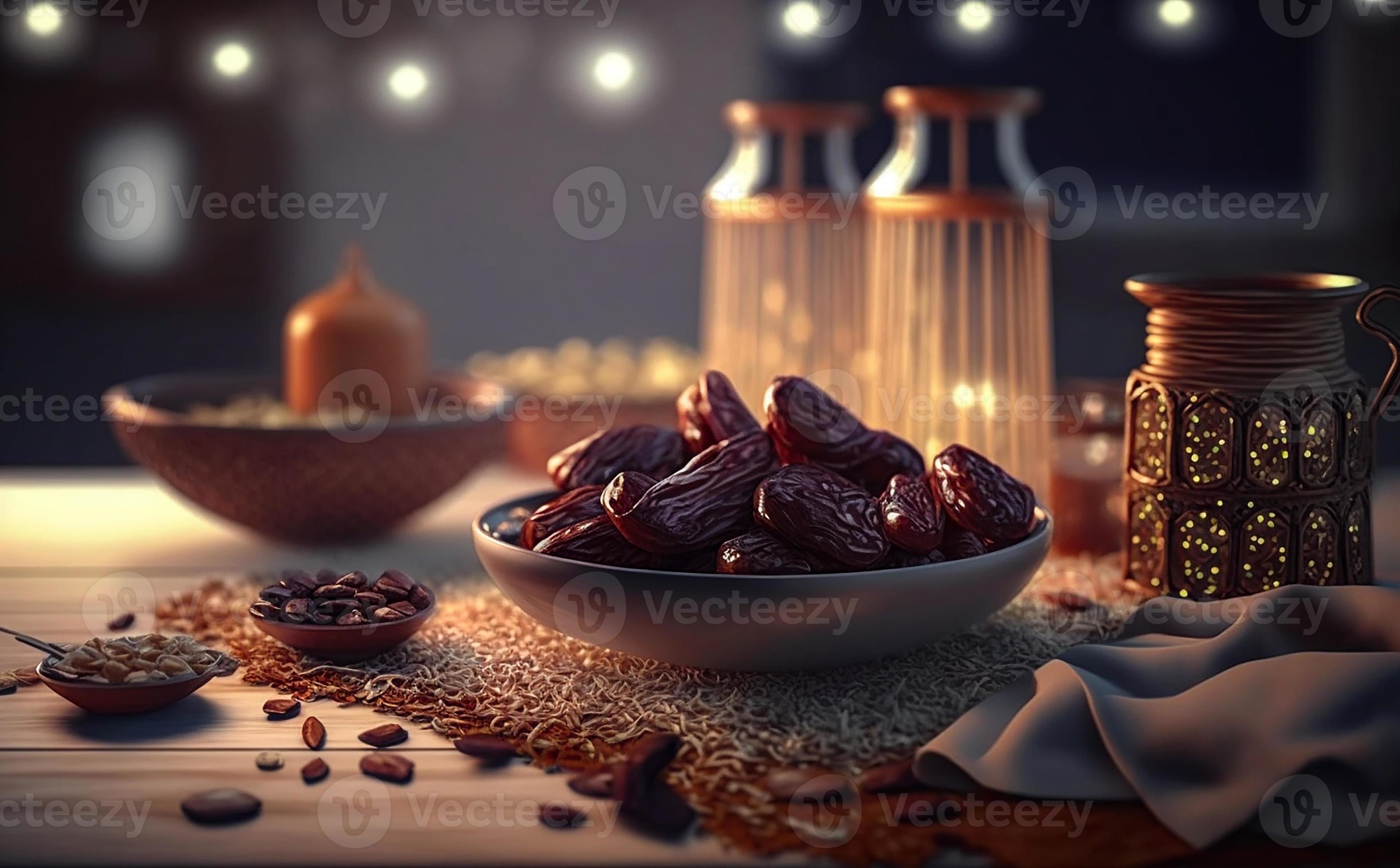 Iftar table in the month of Ramadan, a trip full of varieties of ...