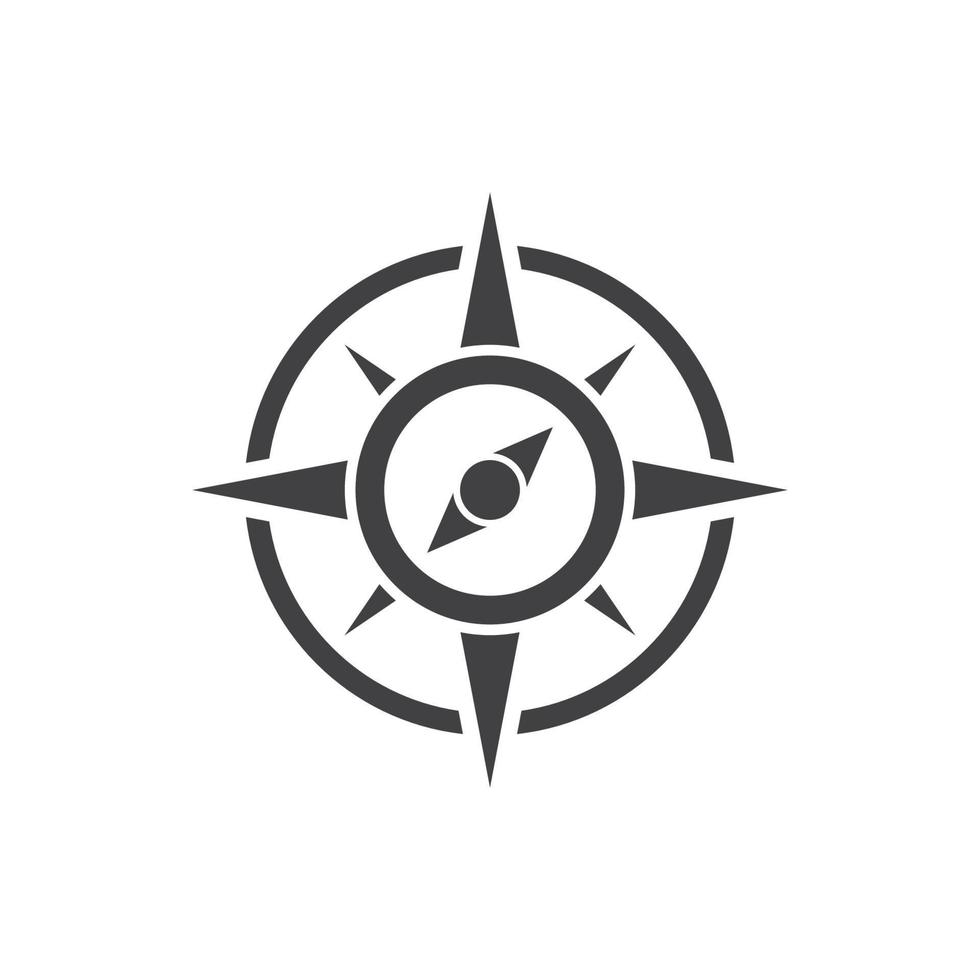 Compass Arrow Logo Vector Tempate Ilustration 21956240 Vector Art At Vecteezy