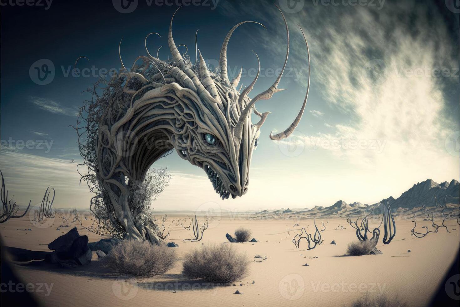 AI Generated Surreal creatures roam through a twisted world 21956955 ... AI Generated Surreal creatures roam through a twisted world 21956955 ...