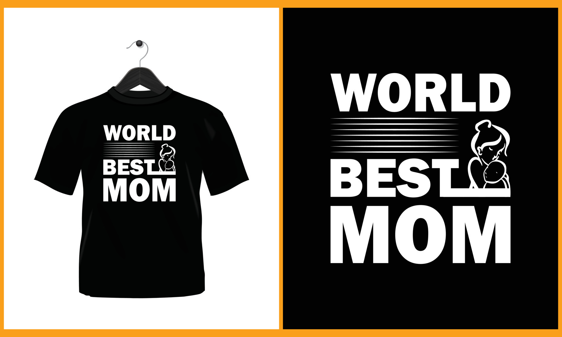 World Best Mom Typography Vector T Shirt Design 21958657 Vector Art At Vecteezy