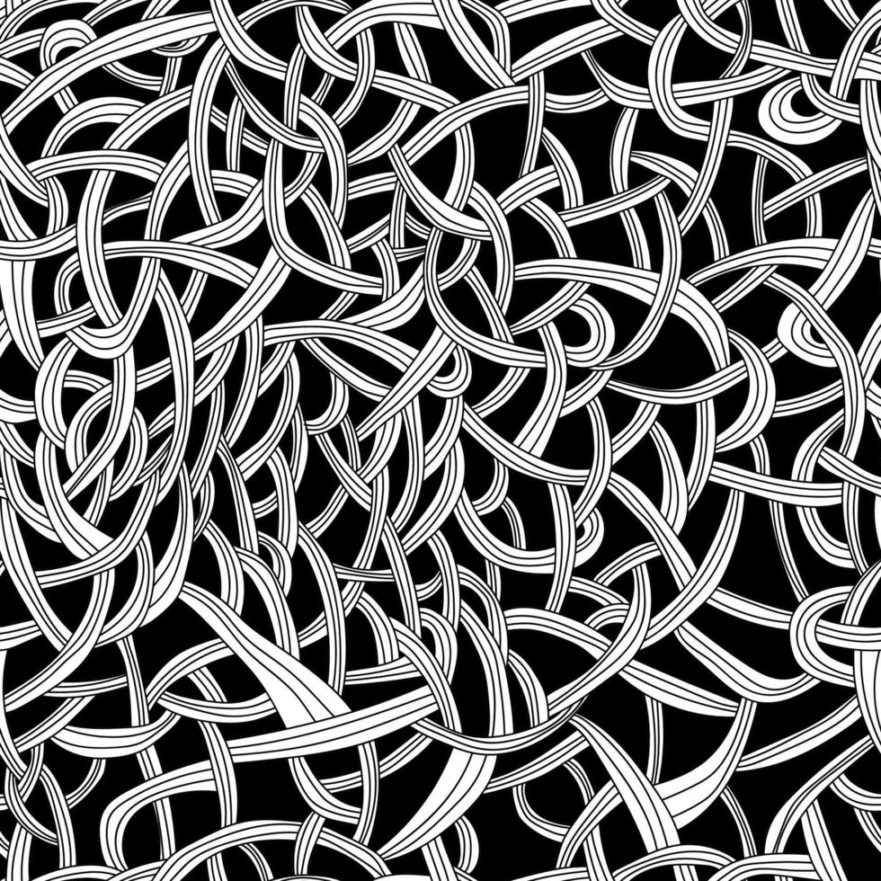 Abstract wavy lines pattern. Vector Illustration 21961142 Vector Art at ...