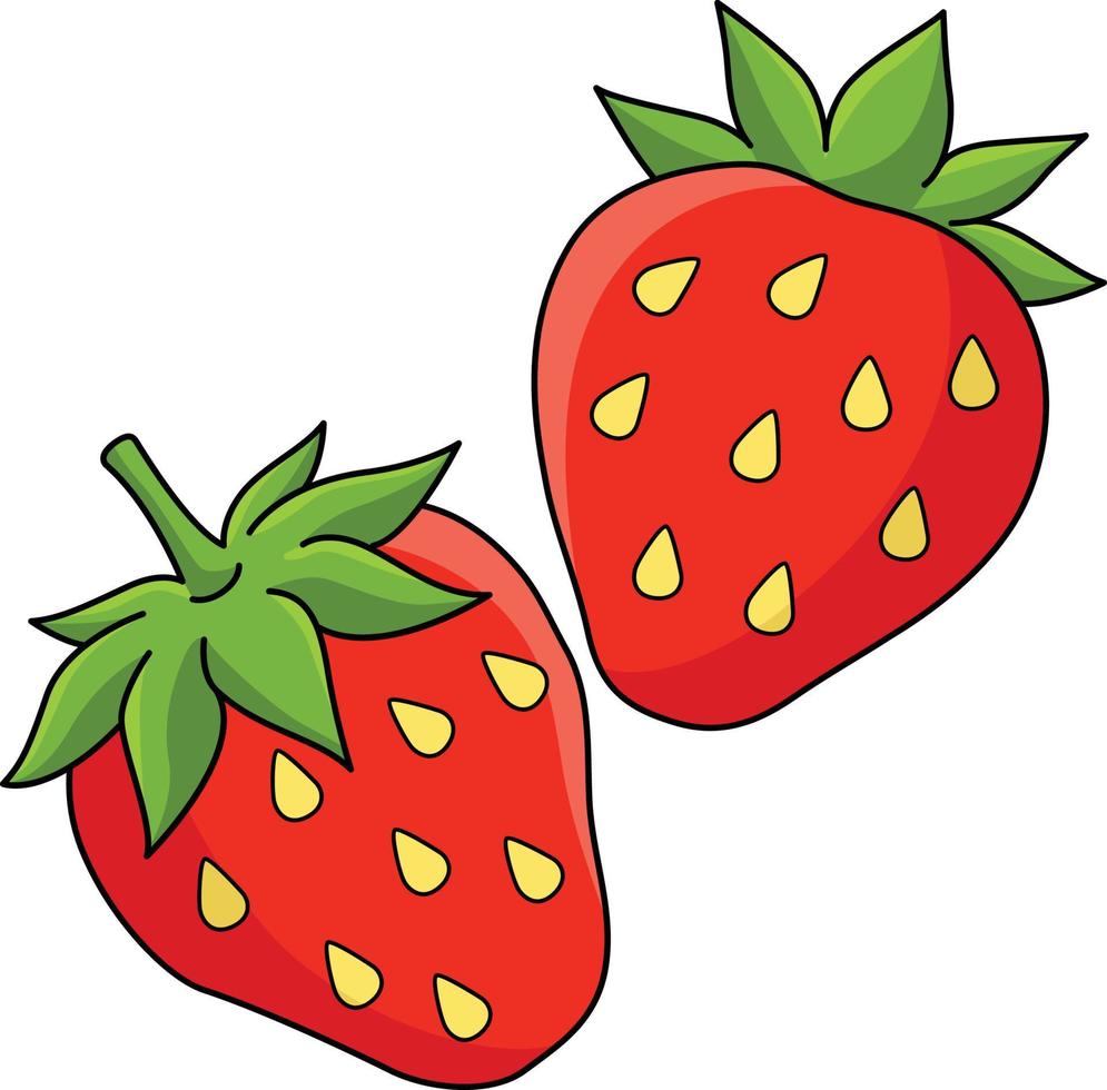 Fresa De Dibujos Animados Fresa De Dibujos Animados