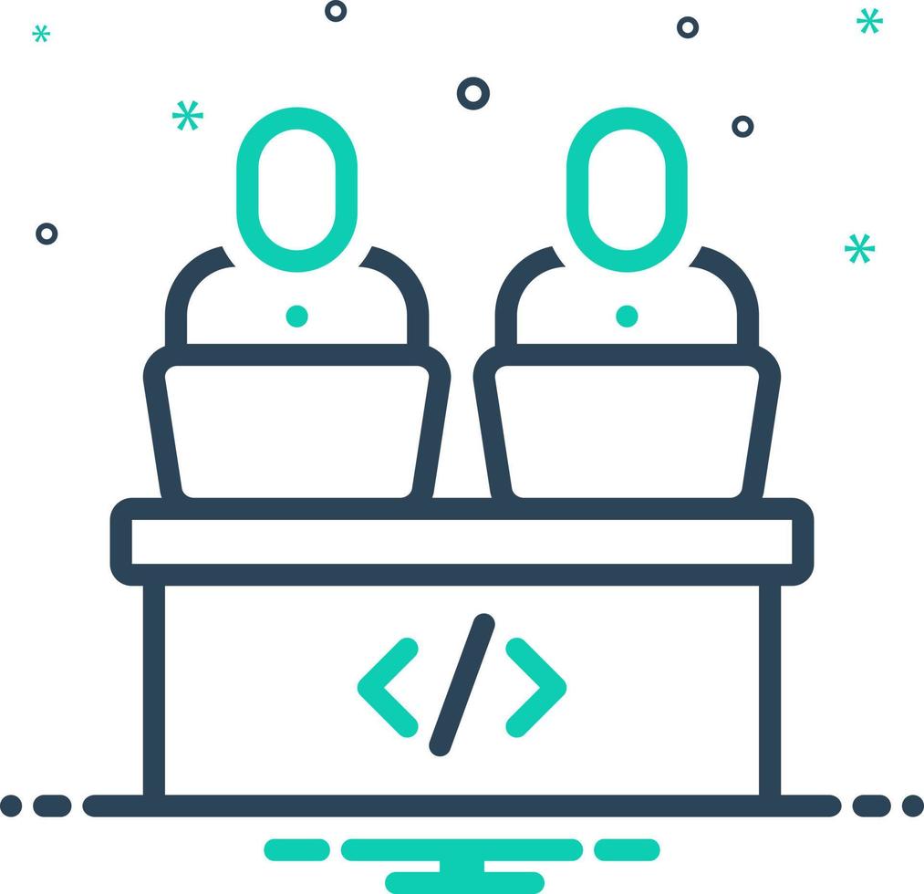 mix icon for programmers 21966113 Vector Art at Vecteezy