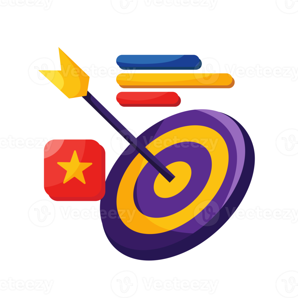 Archery target. Goal achieve concept 21968366 PNG Archery target. Goal achieve concept 21968366 PNG
