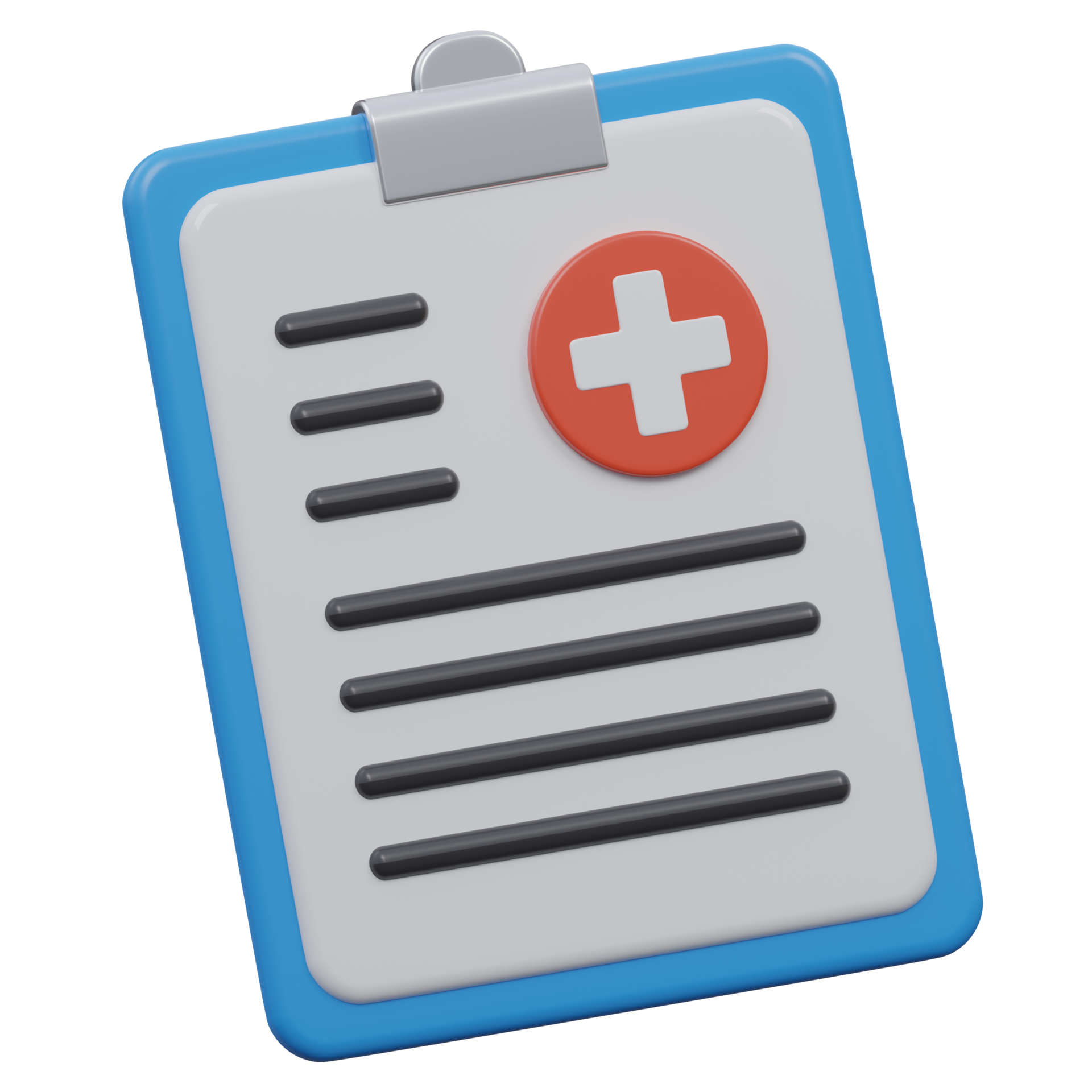 medical report 3d render icon illustration with transparent background ... medical report 3d render icon illustration with transparent background ...
