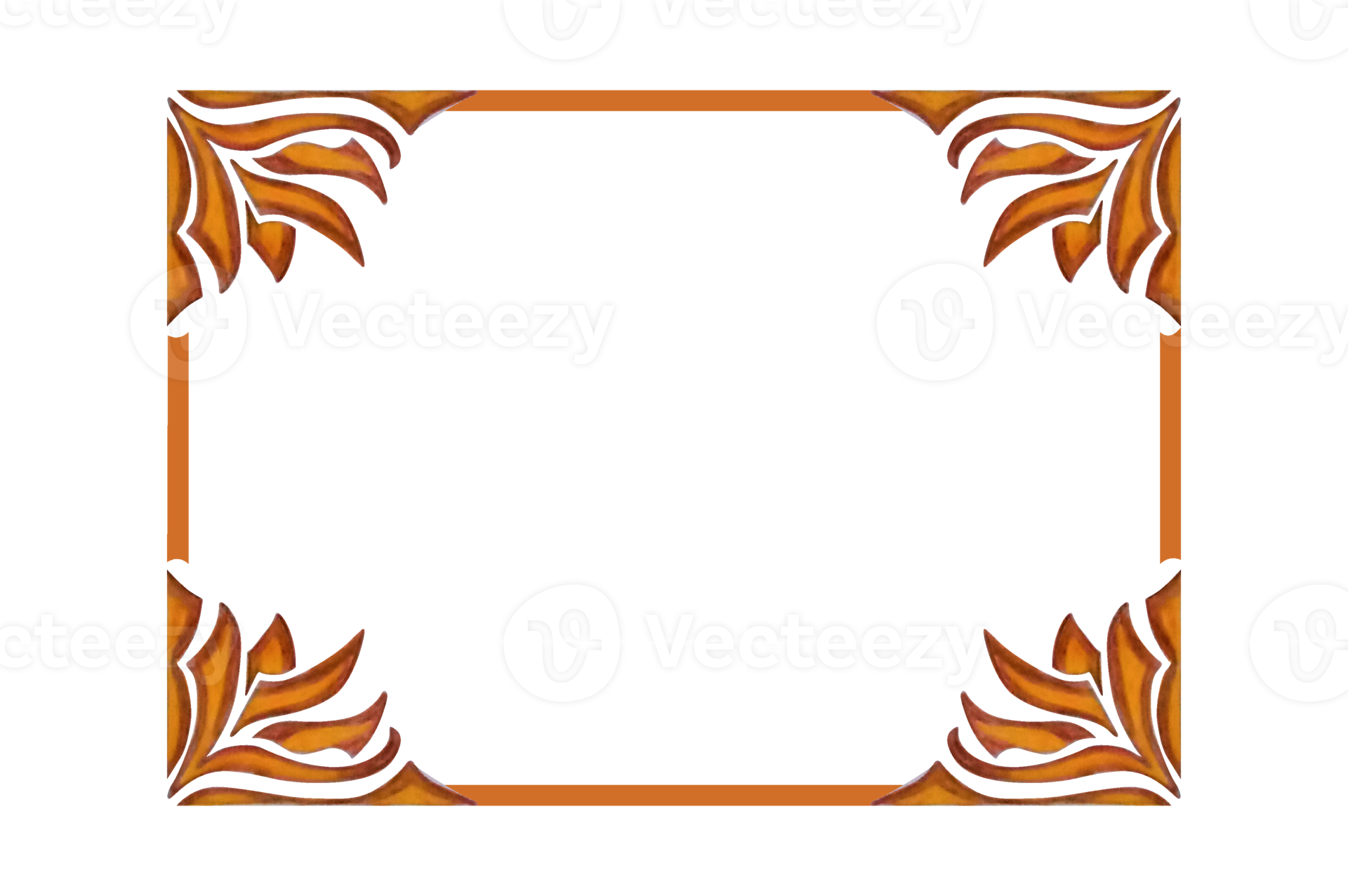 Fire Ornament Border Design 21976666 PNG