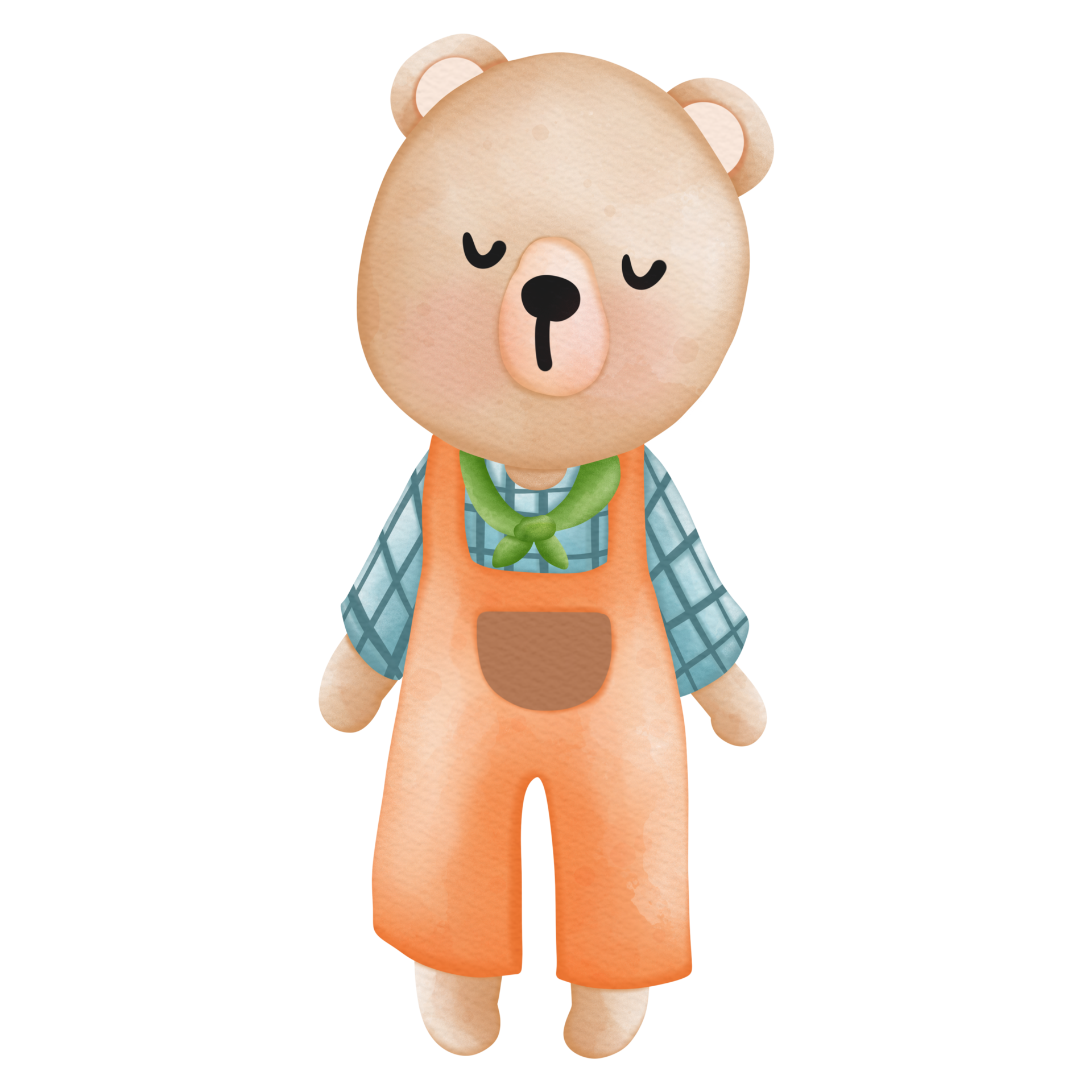 watercolor Cute cartoon mama bear gardener, Mother bear animal concept ... watercolor Cute cartoon mama bear gardener, Mother bear animal concept ...