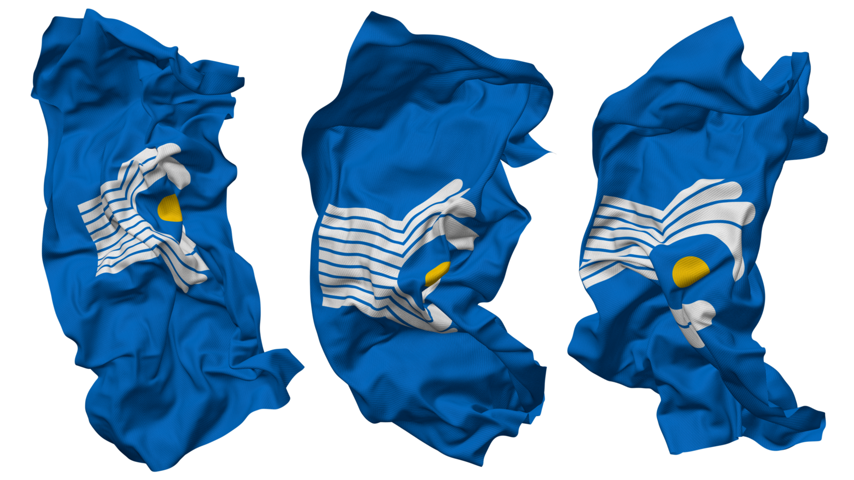 Commonwealth Of Independent States Cis Flag Waves Isolated In