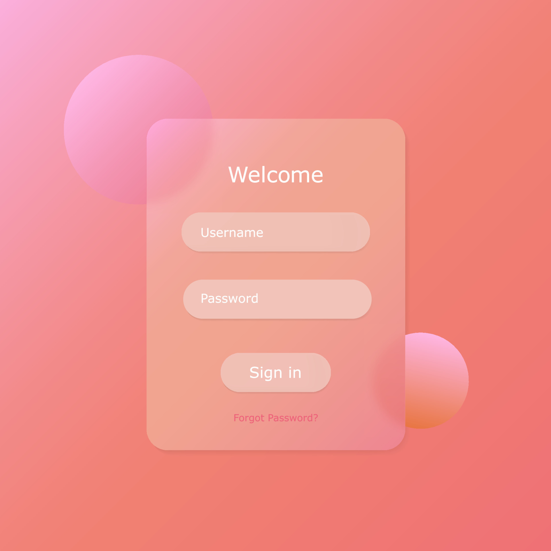Glassmorphism vector concept. Glass effect login page. Mobile app login ... Glassmorphism vector concept. Glass effect login page. Mobile app login ...