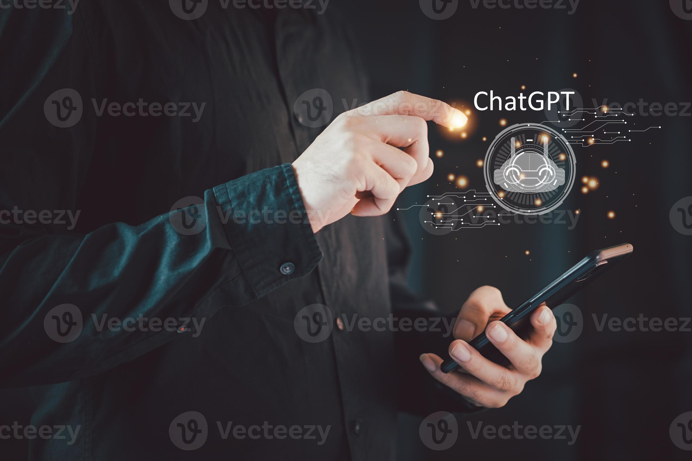 Chatgpt Chat With Ai Or Artificial Intelligence Futuristic Technology