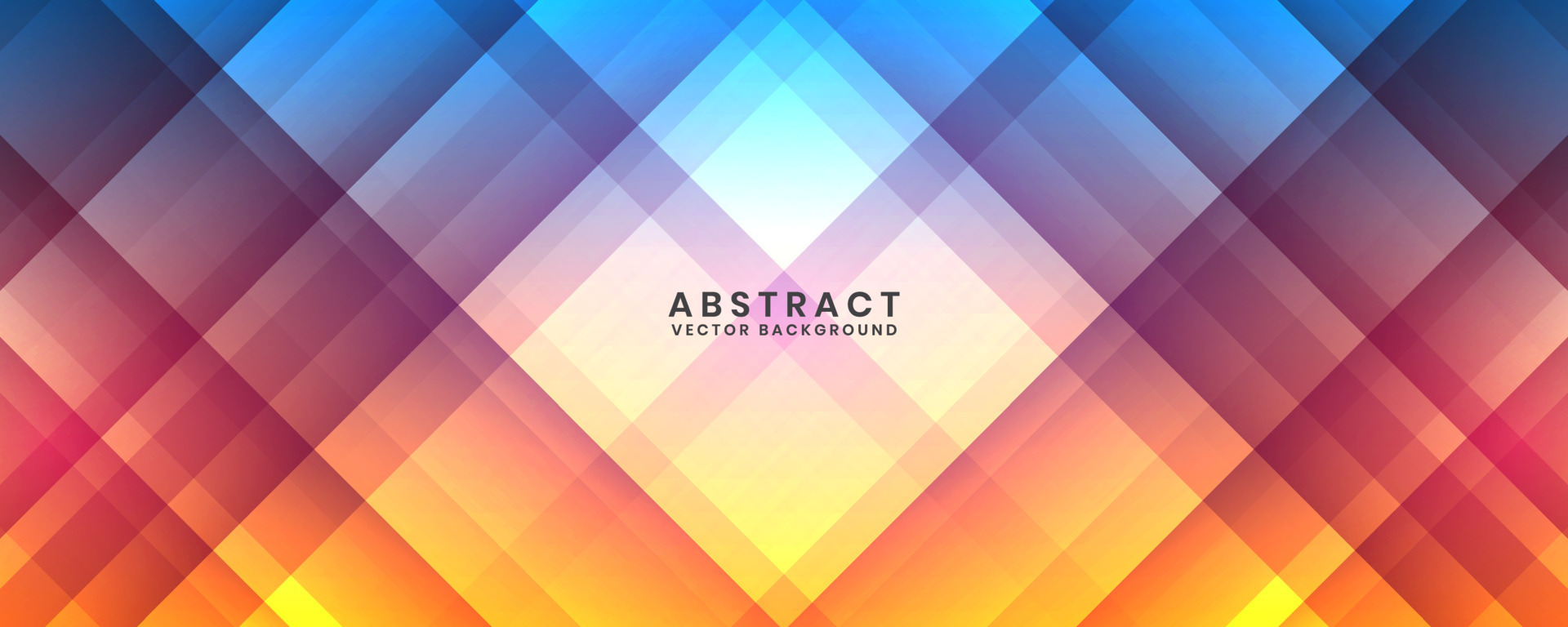 3d Blue Orange Geometric Abstract Background Overlap Layer On Bright