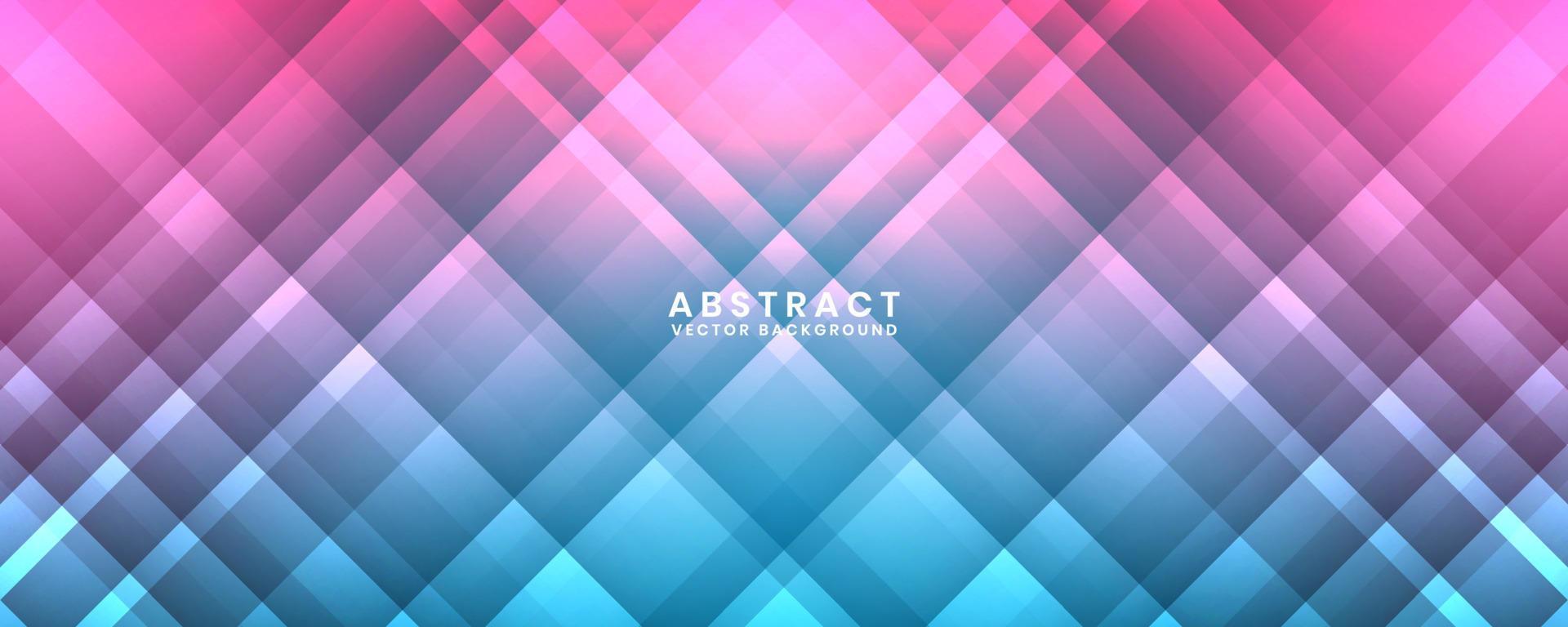 3d Blue Pink Geometric Abstract Background Overlap Layer On Bright Space With Polygonal Shapes