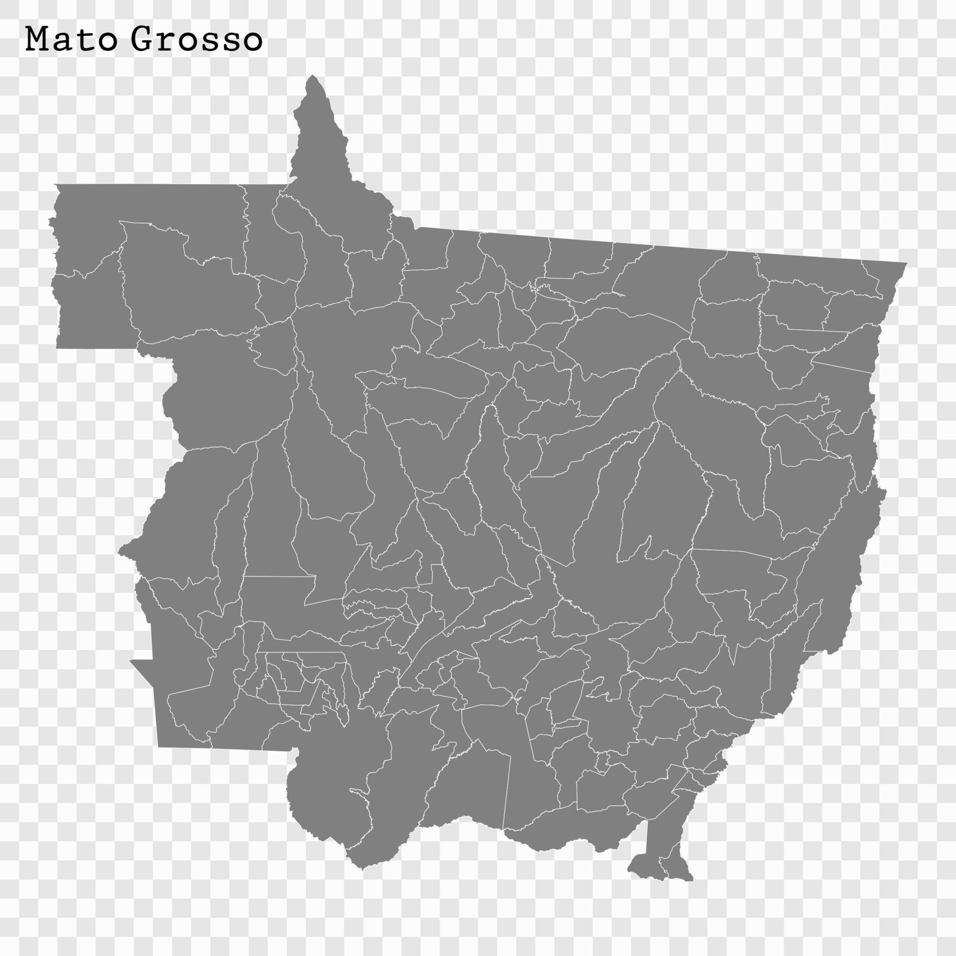 High Quality mapstate of Brazil 21983579 Vector Art at Vecteezy