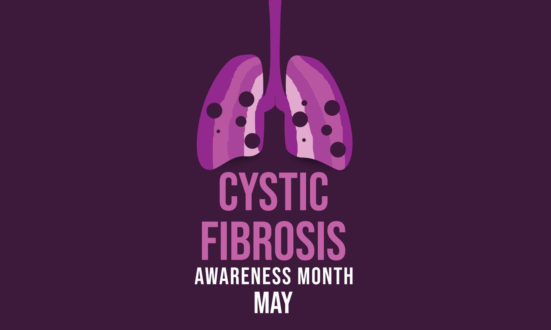 Vector National Cystic Fibrosis Awareness Month May Template
