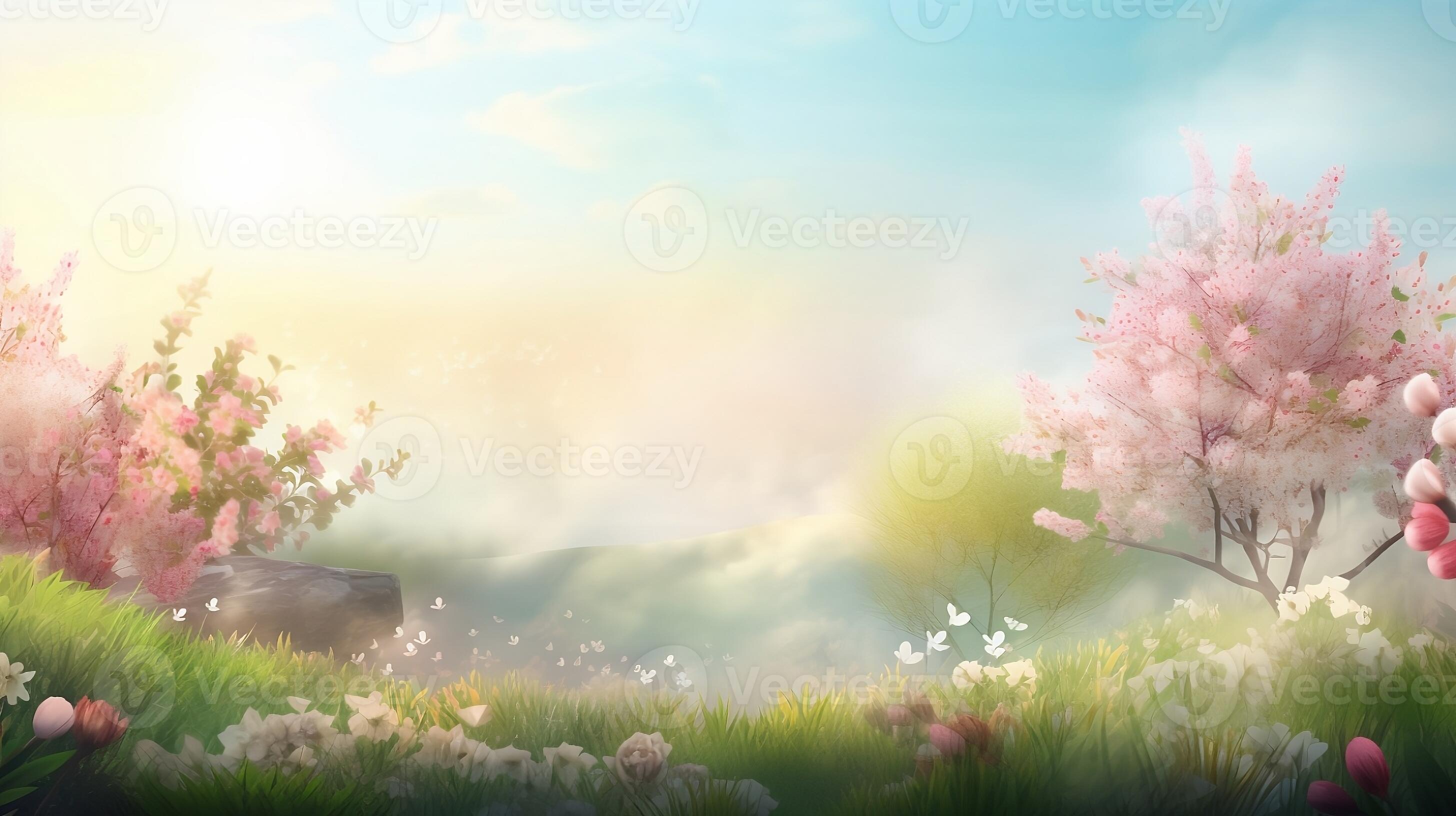 Spring Background - 21989100 Stock Photo at Vecteezy
