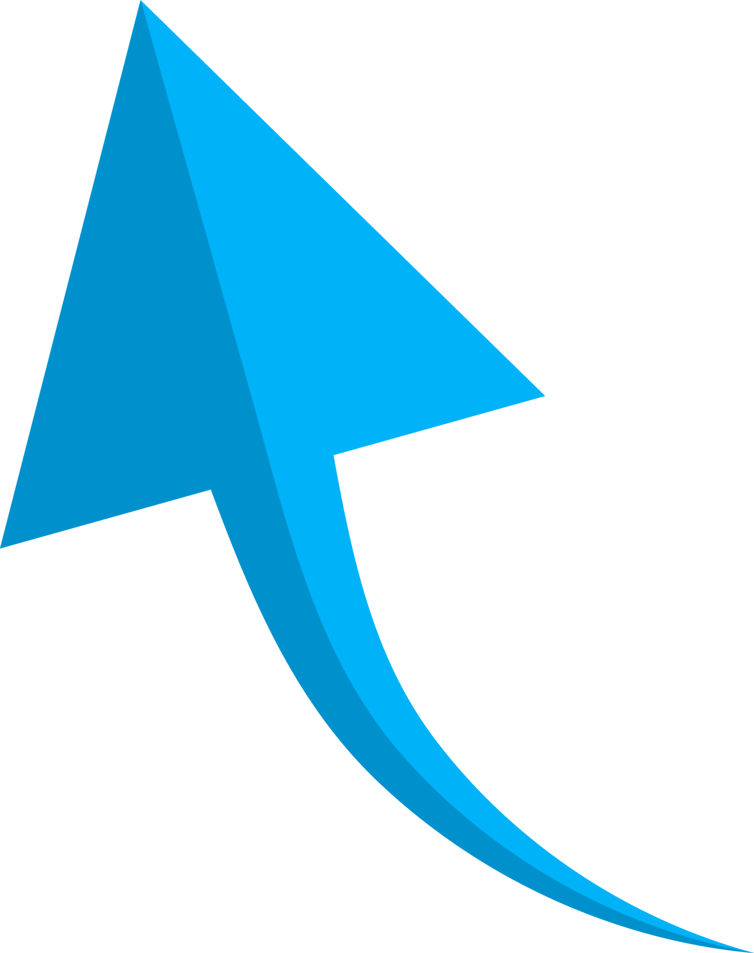Hand drawn blue curved arrow shape in doodle style 21997147 PNG Hand drawn blue curved arrow shape in doodle style 21997147 PNG