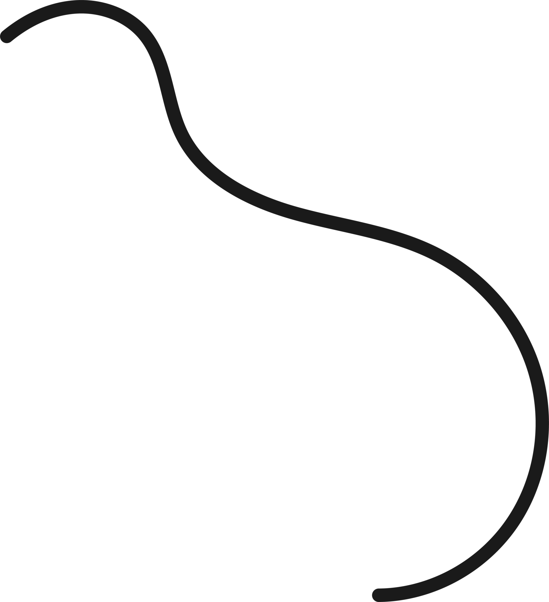 Hand Drawn Curved Line Shape Curved Line Icon 21999242 Png
