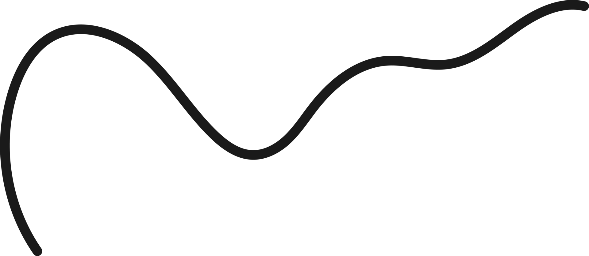 Hand drawn curved line shape. Curved line icon 21999256 PNG