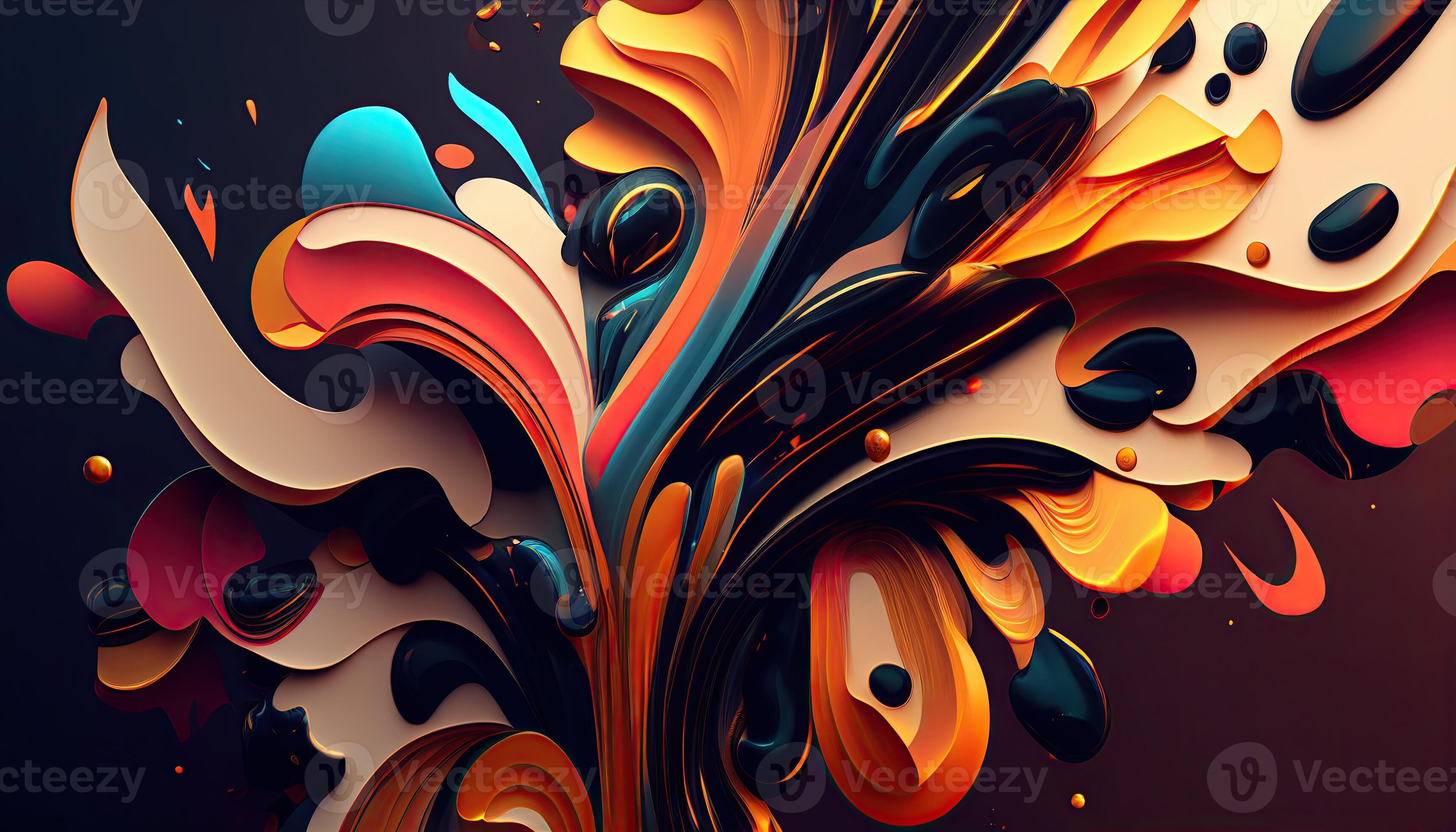 Abstract shape background, geometric colorful backdrop. Abstract layout ...