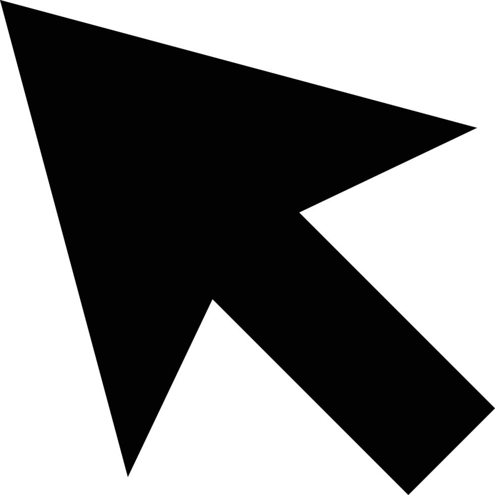 Click Icon Vector Illustration Cursor Sign Clicking Arrow Mouse Cursor Symbol 22011397