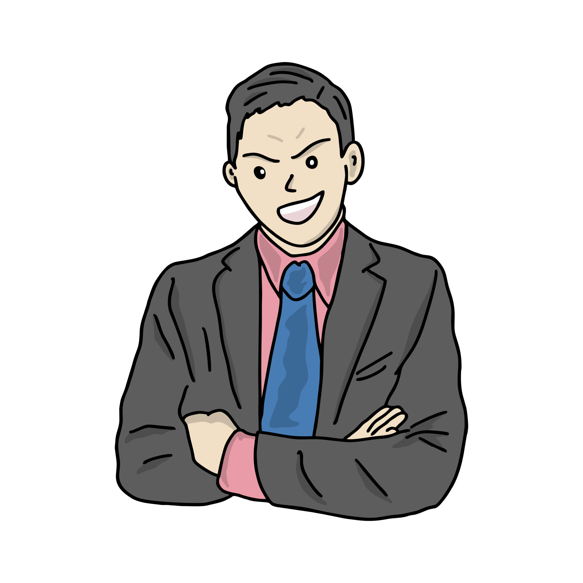 Illustration Icon Of Gesture Man Doing Presentation At Meeting Really Good For Icon Of