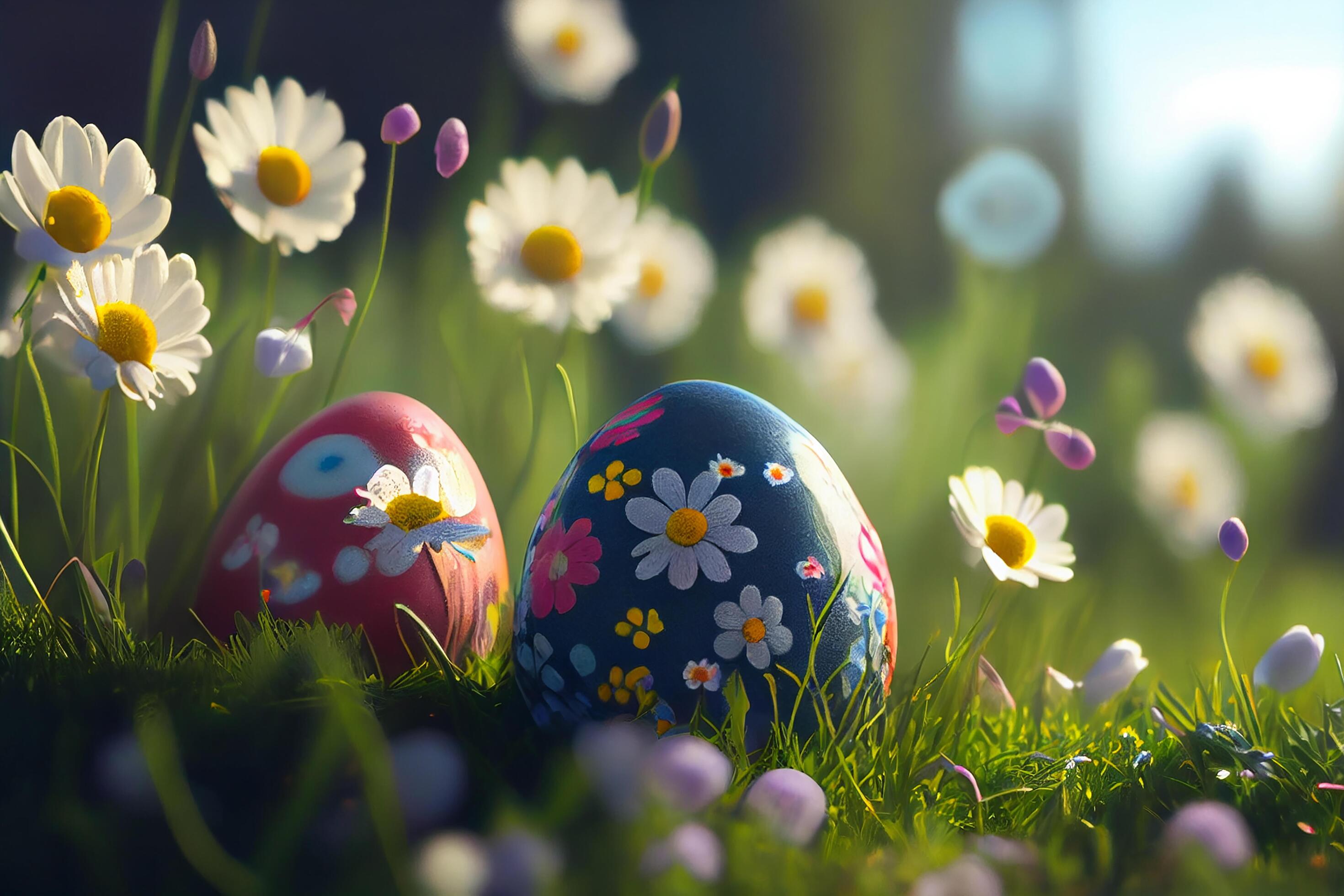 Colorful Painted Easter Eggs Background on Green Grass 22012565 Stock ... Colorful Painted Easter Eggs Background on Green Grass 22012565 Stock ...