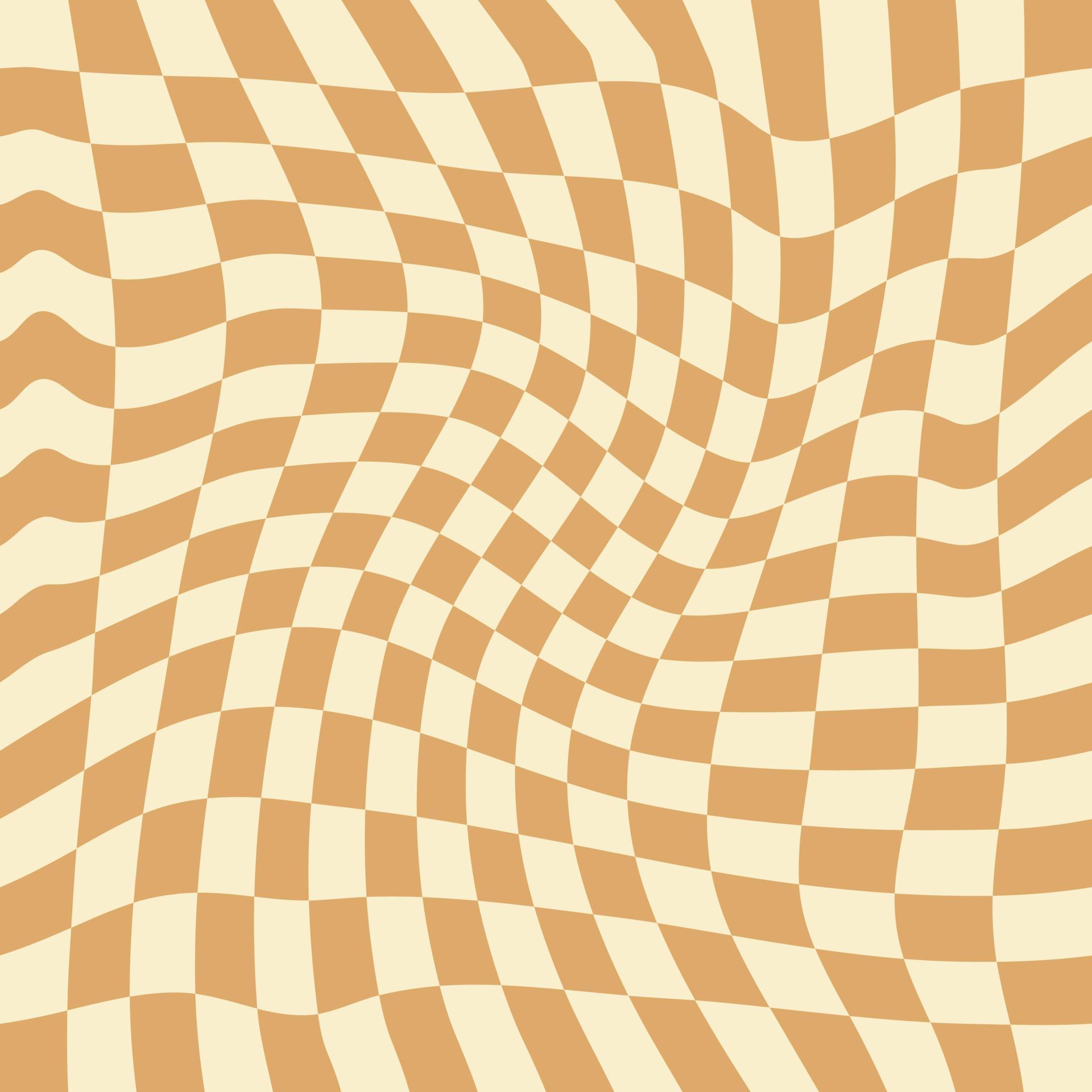 Wavy Checkerboard Seamless Pattern for Fabric 22013409 Vector Art at ...