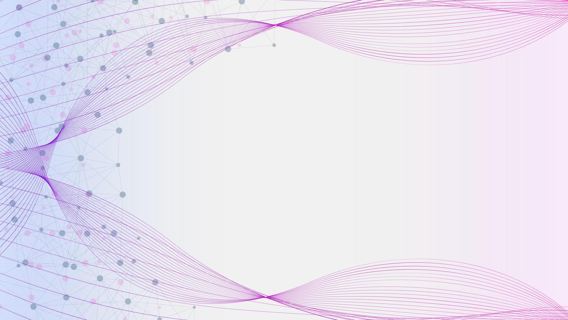 Abstract Plexus Connection With Wave Flow On Gradient Background Global Network Connection And
