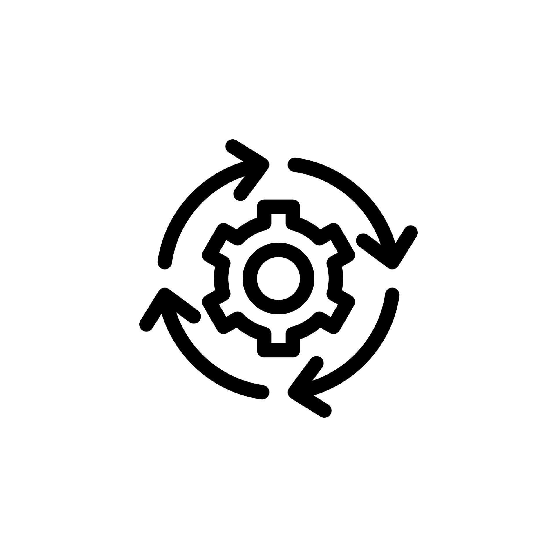 Workflow icon in line style. For your design, logo. Vector illustration 22014053 Vector Art at ...