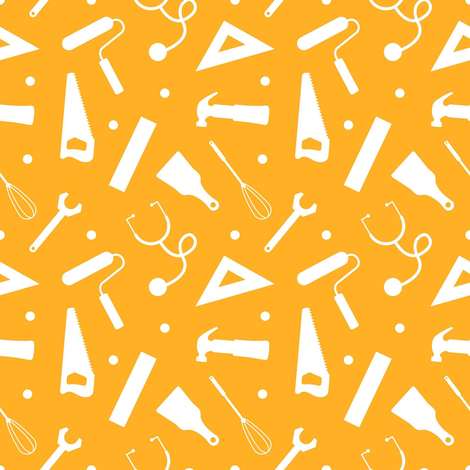 Happy Labor Day Seamless Pattern Design Illustration with Different ...